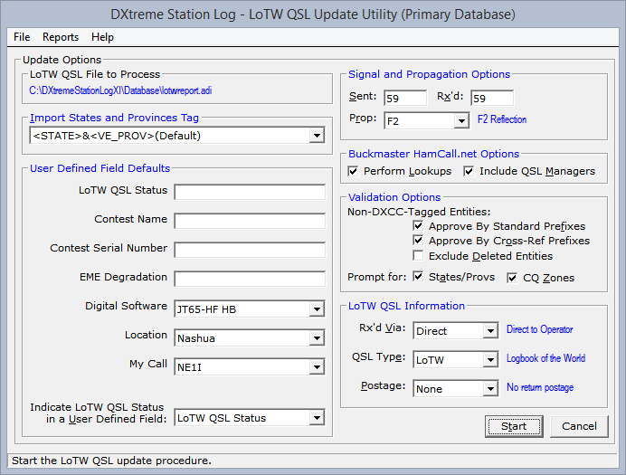 DX Logging Software for Amateur Radio