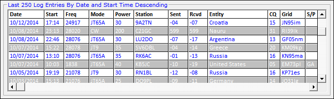 DX Logging Software for Amateur Radio